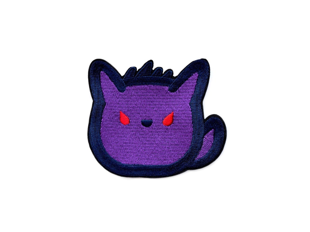 Gengar Iron-on Patch - Etsy