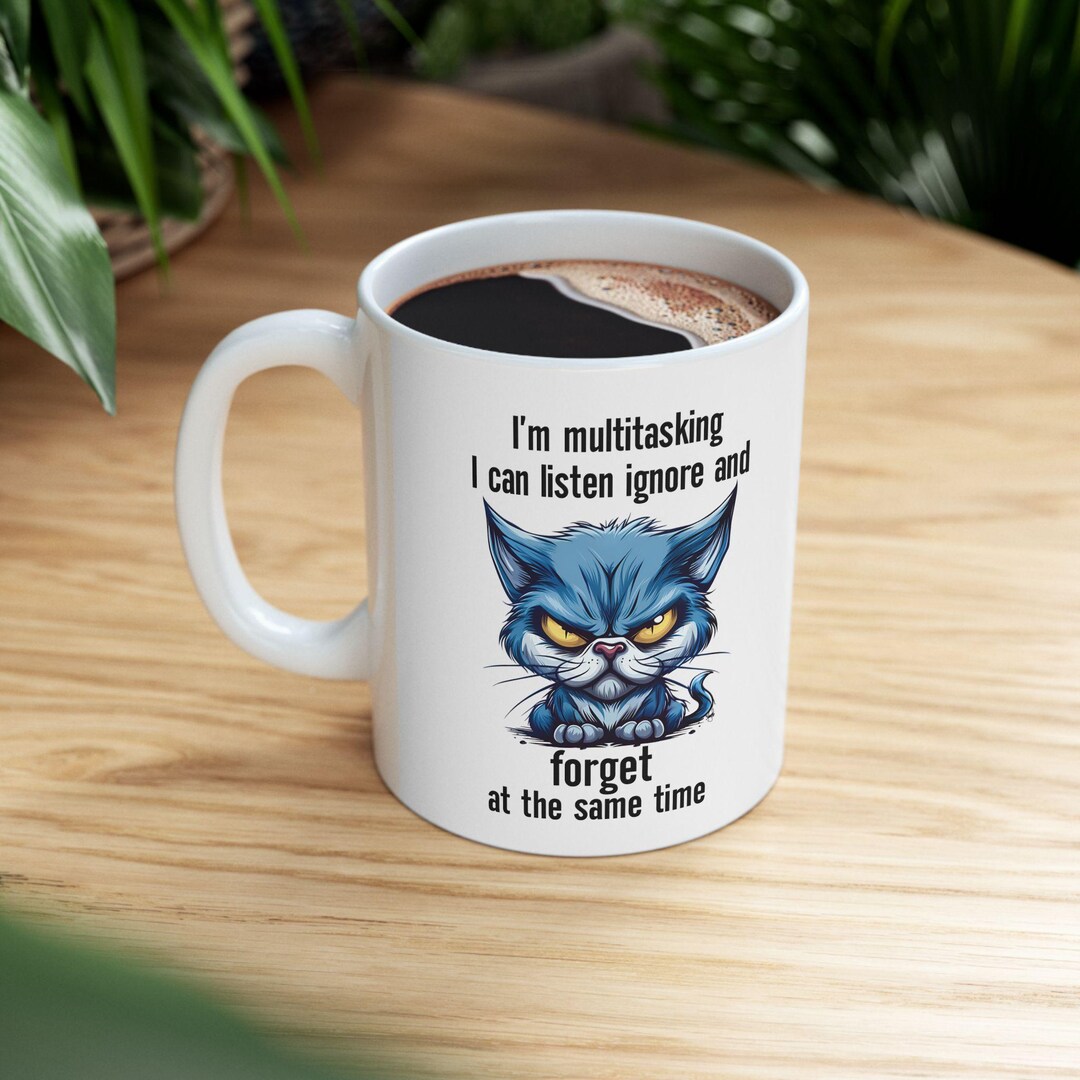 I'm Multitasking Mug Funny Coffee Cup Perfect Gift for Coworkers ...