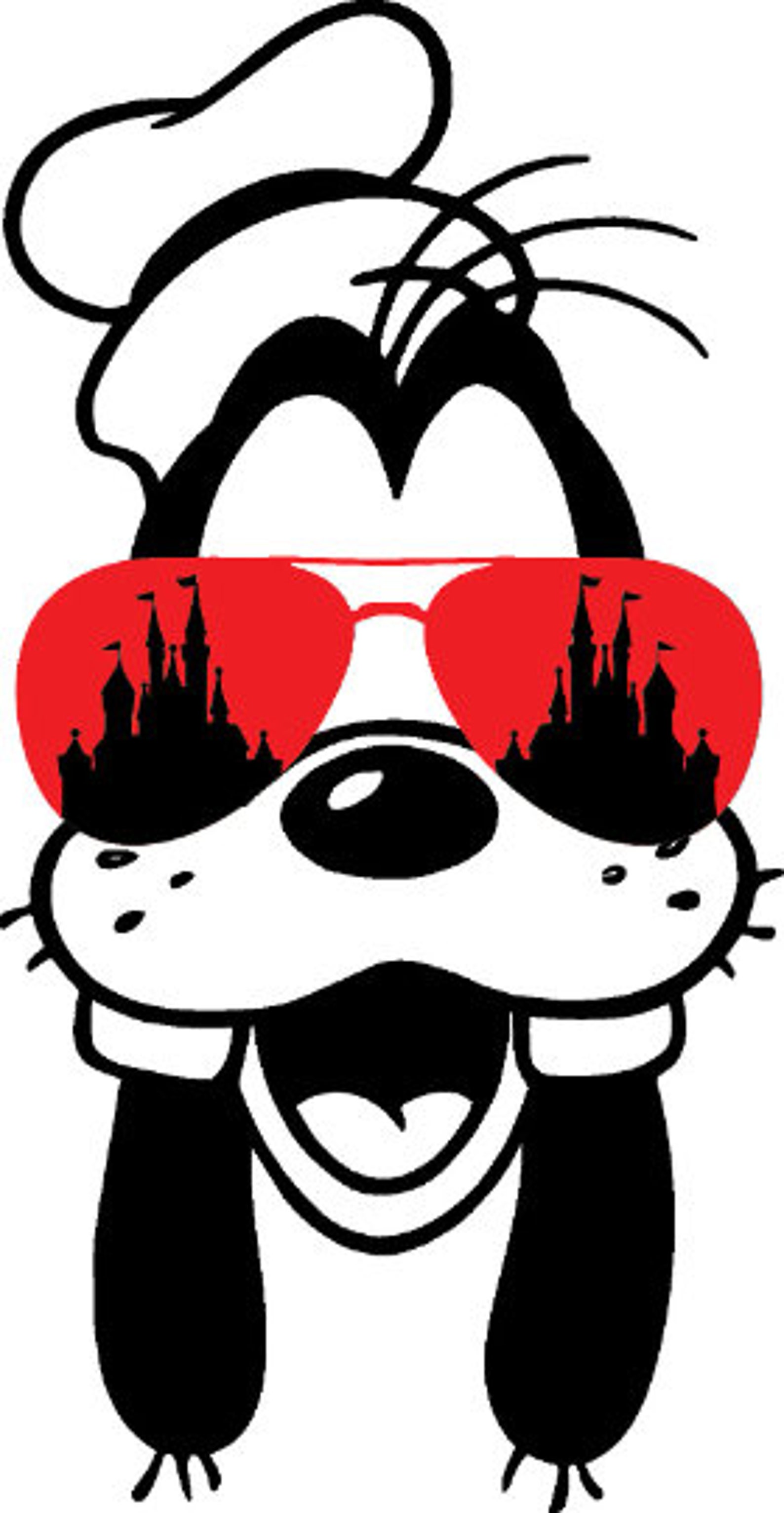 Goofy Digital Illustration Mickey Mouse Cartoon Bundle Pack SVG, PNG ...