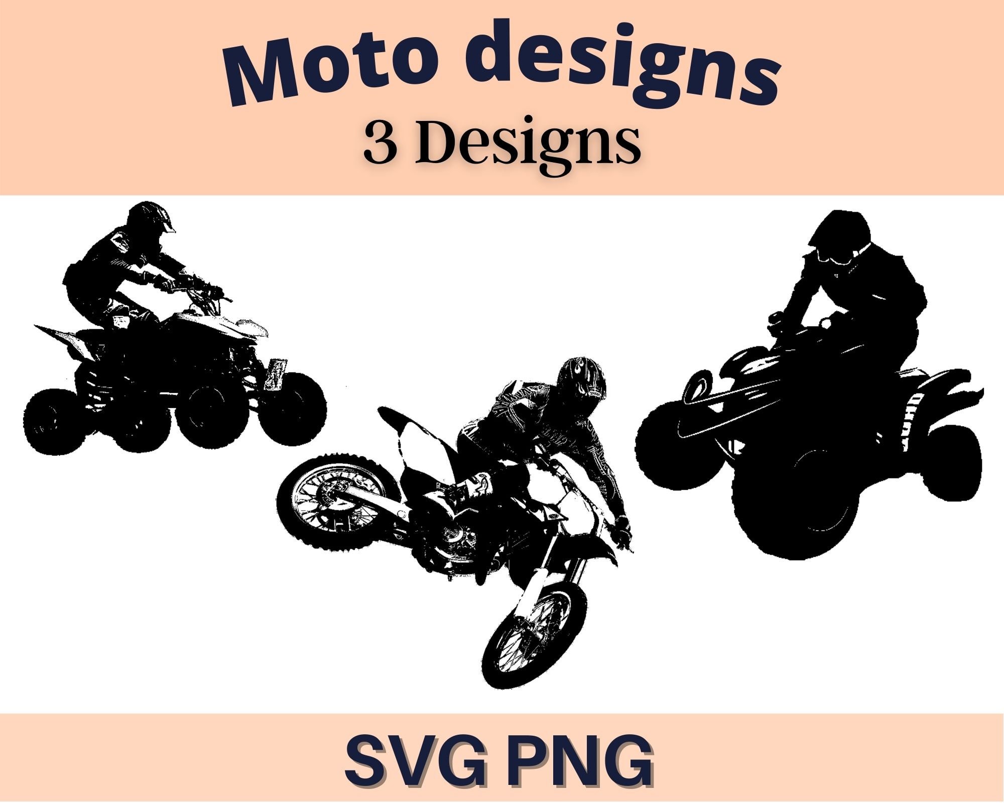 Mud, Dirt and Mudding, Moto, Atv Design Bundle-svg, PNG. Digital Design ...