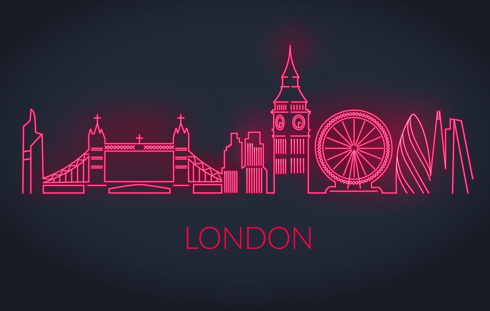 London City Capital Logo Skyline Digital Design Vector Pack Skyline ...