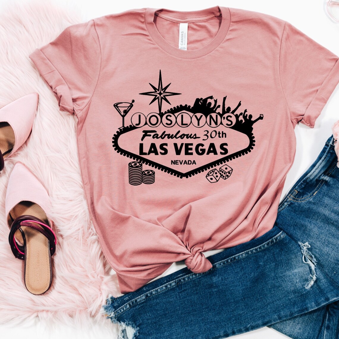 Las Vegas custom shirts for you and your entire group. Wether | Etsy