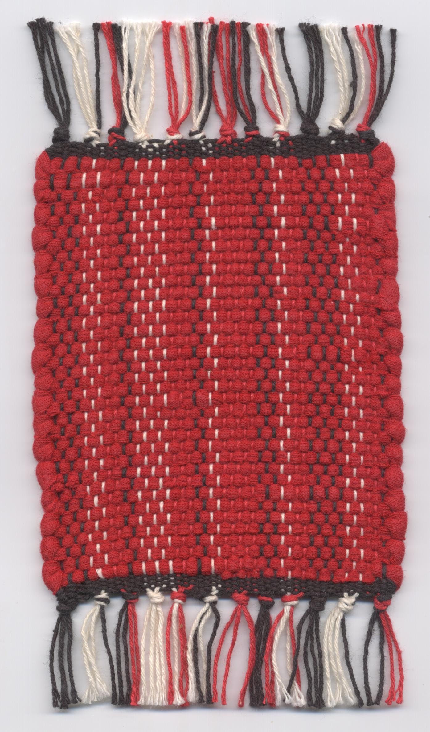 Hand Woven Mug Rug Coasters, Choice, Upcycled Eco Friendly Coaster ...