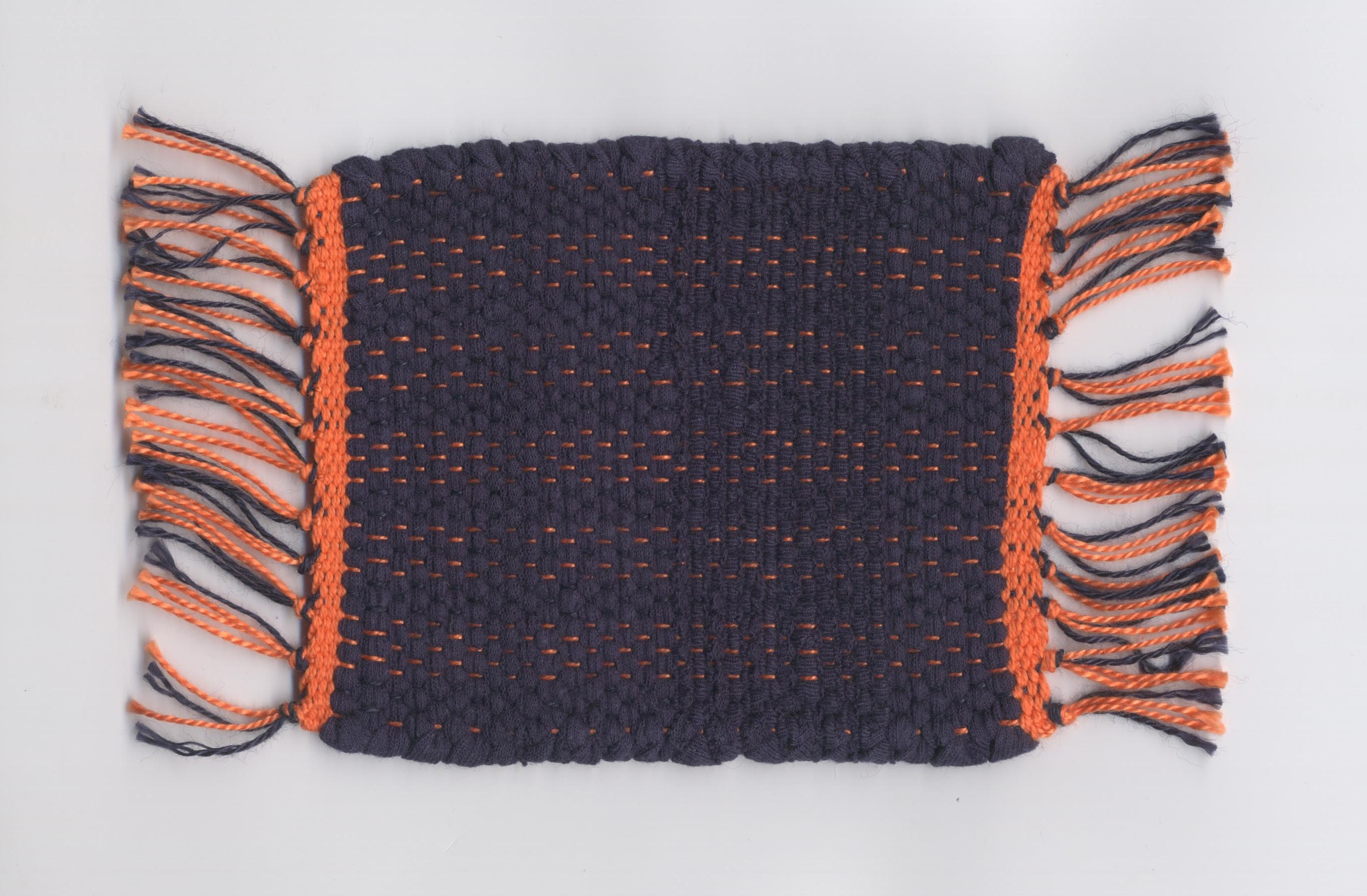 Hand Woven Mug Rug Coasters, Choice, Upcycled Eco Friendly Coaster ...