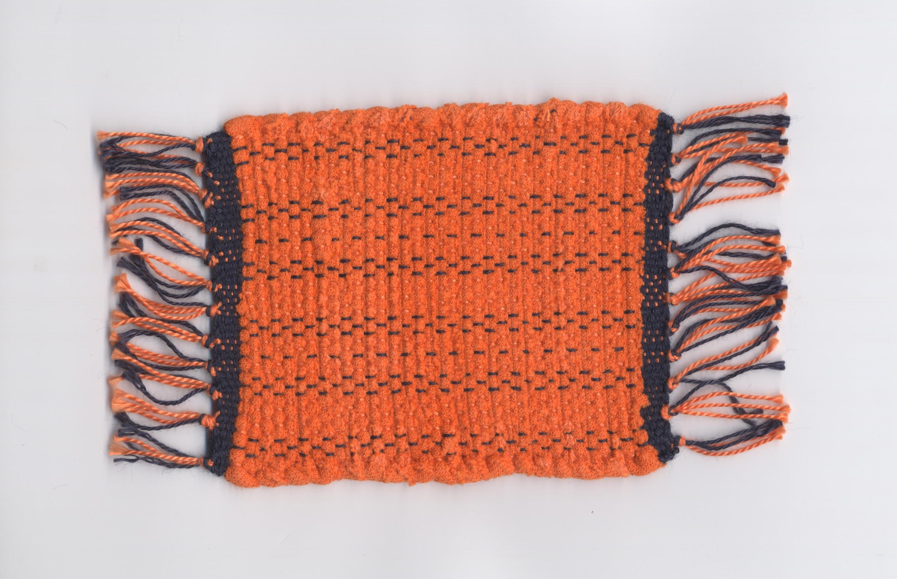 Hand Woven Mug Rug Coasters, Choice, Upcycled Eco Friendly Coaster ...