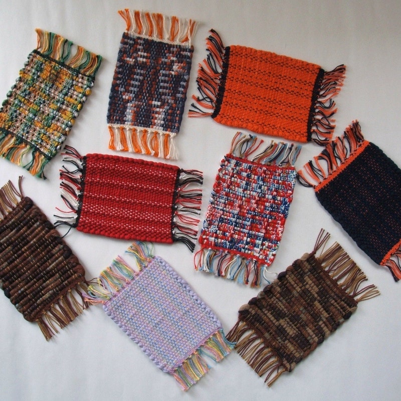 Hand Woven Coasters - Etsy