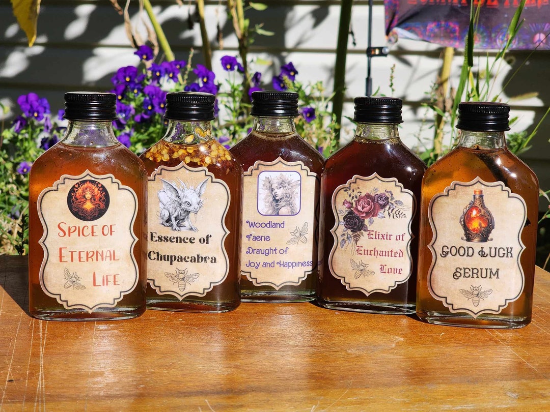 Small Batch, Handmade Infused Idaho Honey, Choose From: Lavender, Rose ...