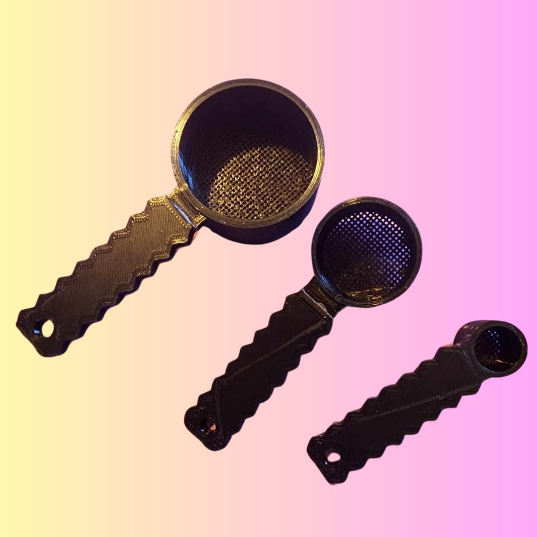 3D Printed Powder Sifter Set for Enamel Art - Etsy