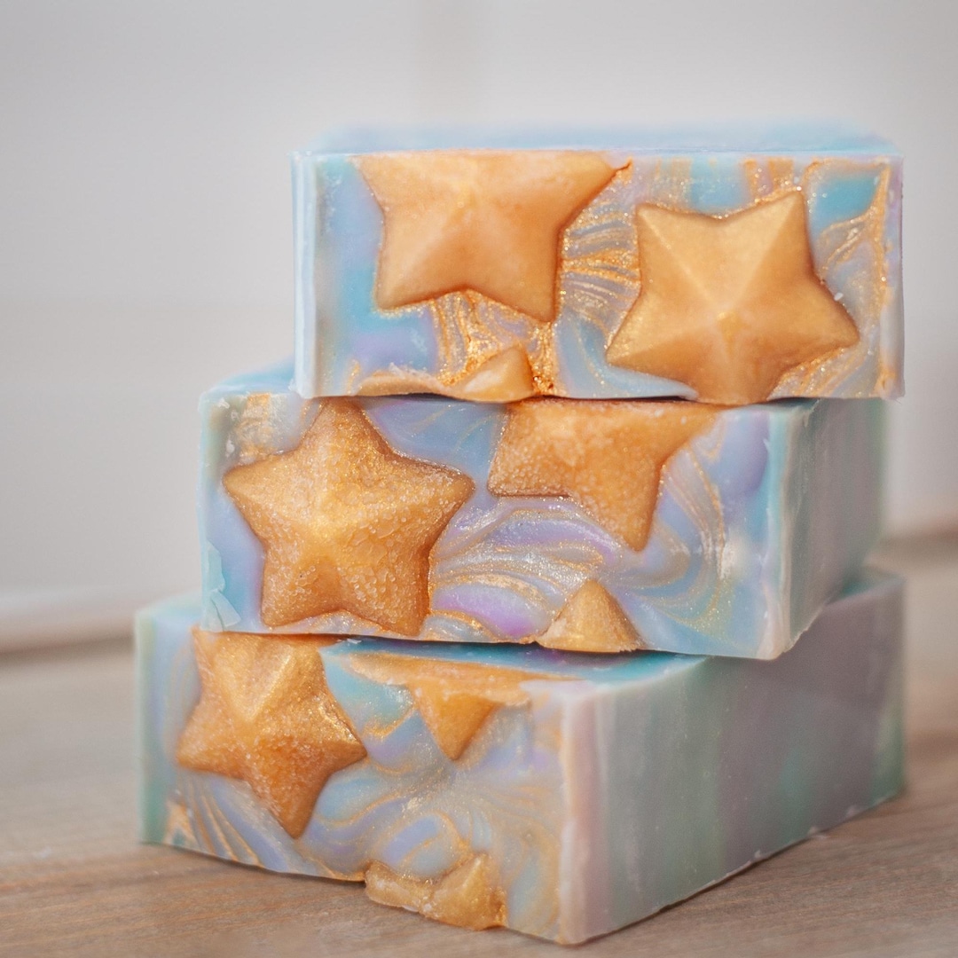 Star Showers Handcrafted Soap: Grape Floral Musk, Luxury Bath - Etsy