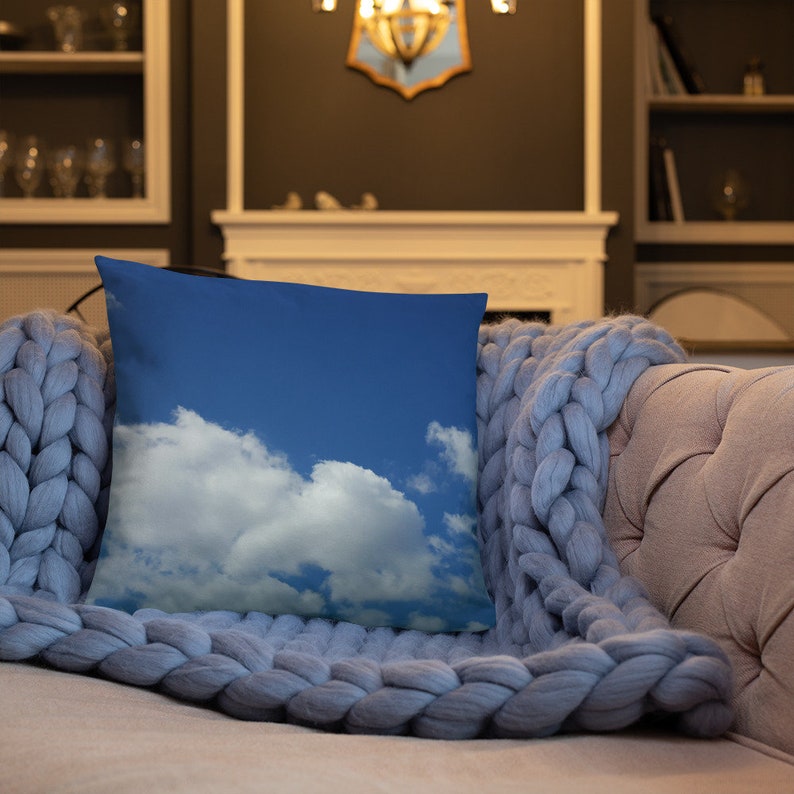 Blue Sky Basic Pillow - Etsy