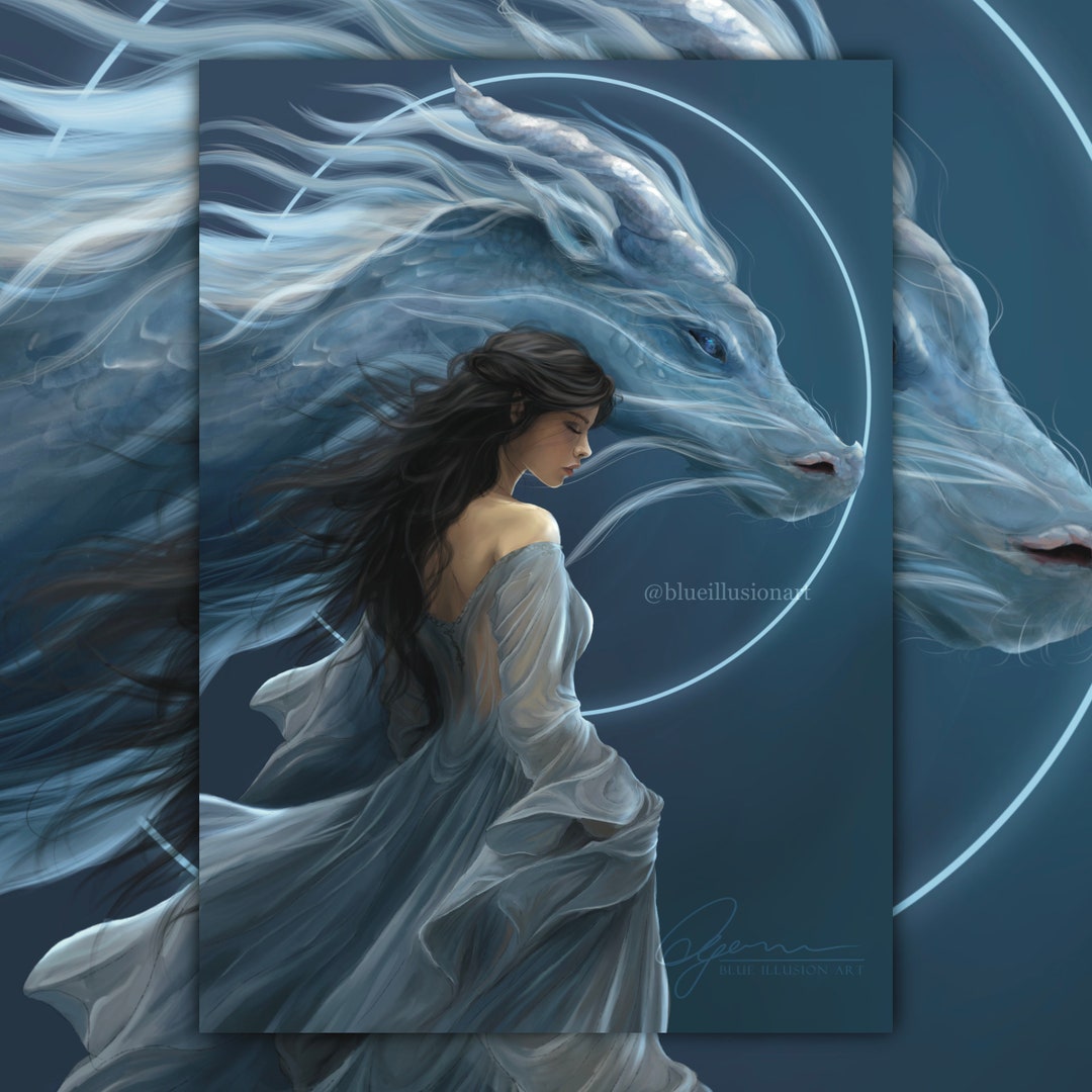 When the Moon Hatched | Official Licensed | Fantasy Art Dragon Bookmark ...