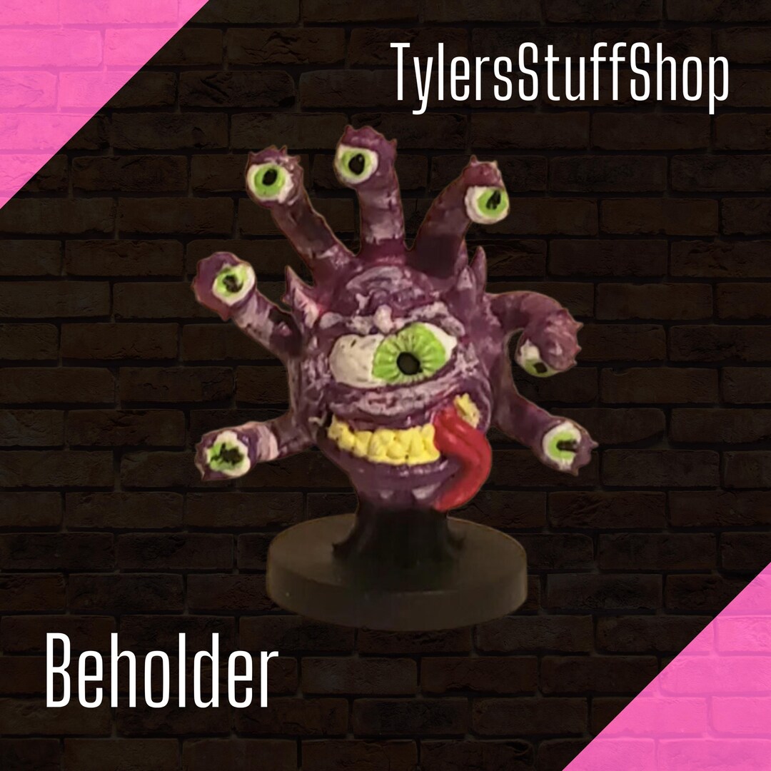 Painted Beholder D&D Miniature - Etsy