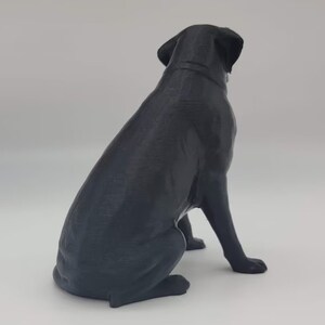 3D Printed Labrador Statue, Dog Memorial Gift - Etsy