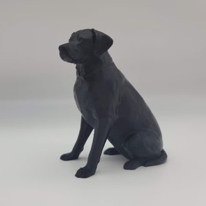 3D Printed Labrador Statue, Dog Memorial Gift - Etsy