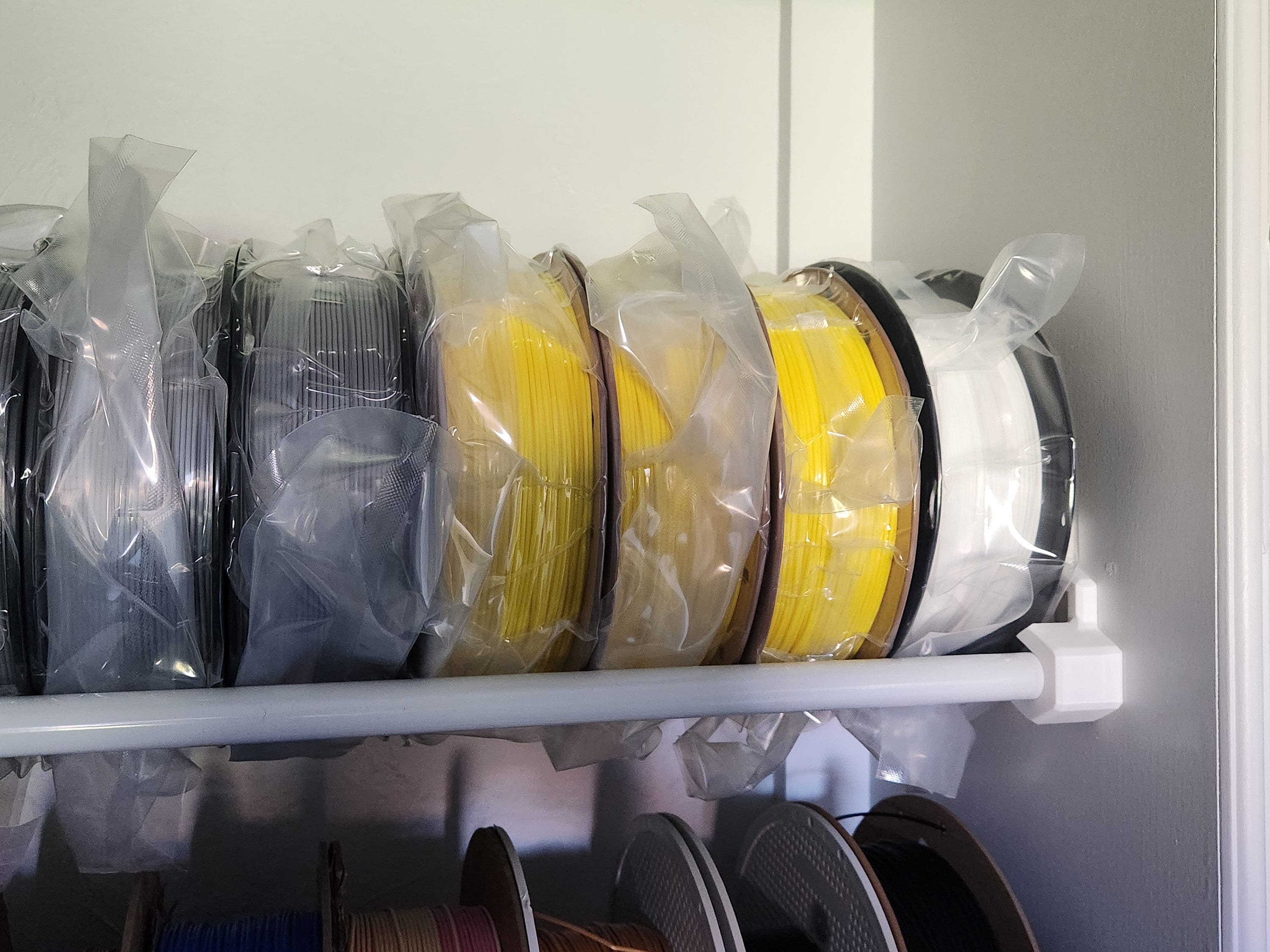 Closetmaid Superslide Rod Mount Closet Maid Filament Storage ...