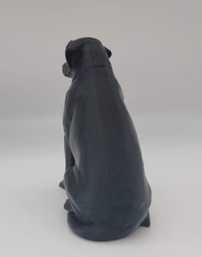 3D Printed Labrador Statue, Dog Memorial Gift - Etsy