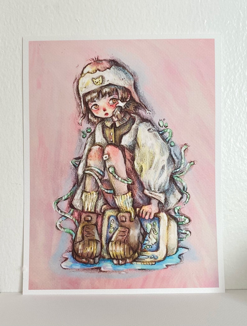 Serial Experiment Lain Art Print - Etsy