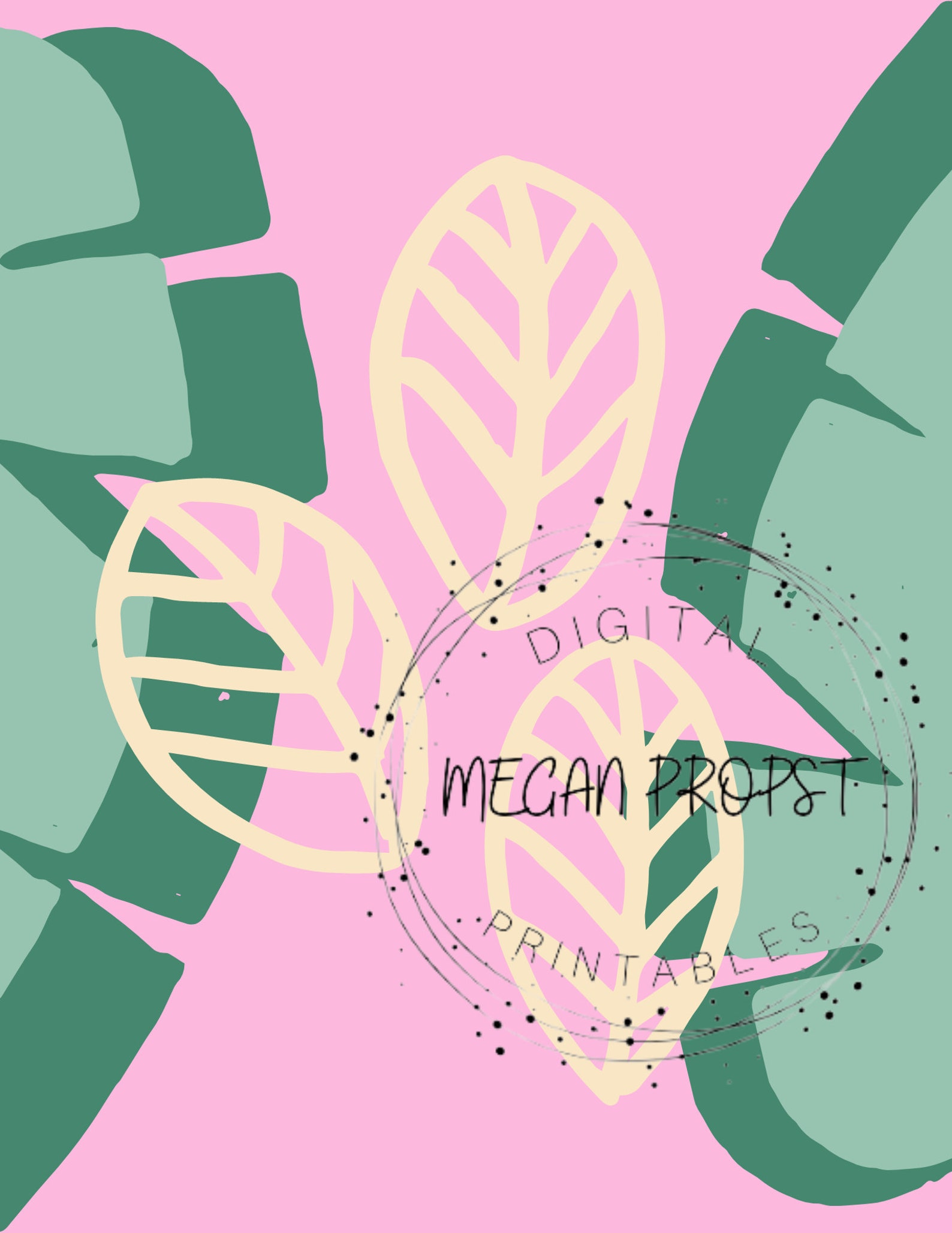 Botanical 3 Pc Set *digital Download* - Etsy