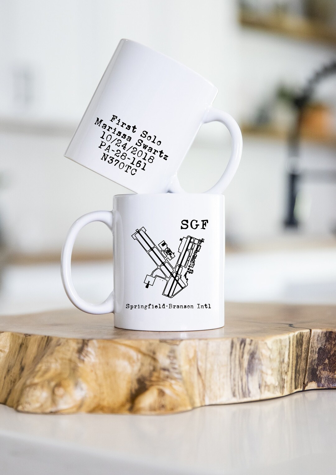 First Solo Airport Mug - 11 Oz Coffee Mug - Aviation Mug - First Solo ...