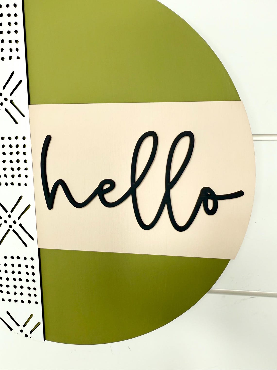 Hello Door Hanger SVG - Digital Download - Laser Cutting Downloads ...