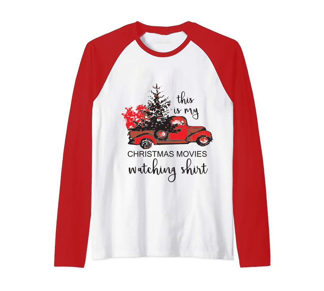 This is My Christmas Watching Movie T-shirt for Men Women UNISEX Long ...