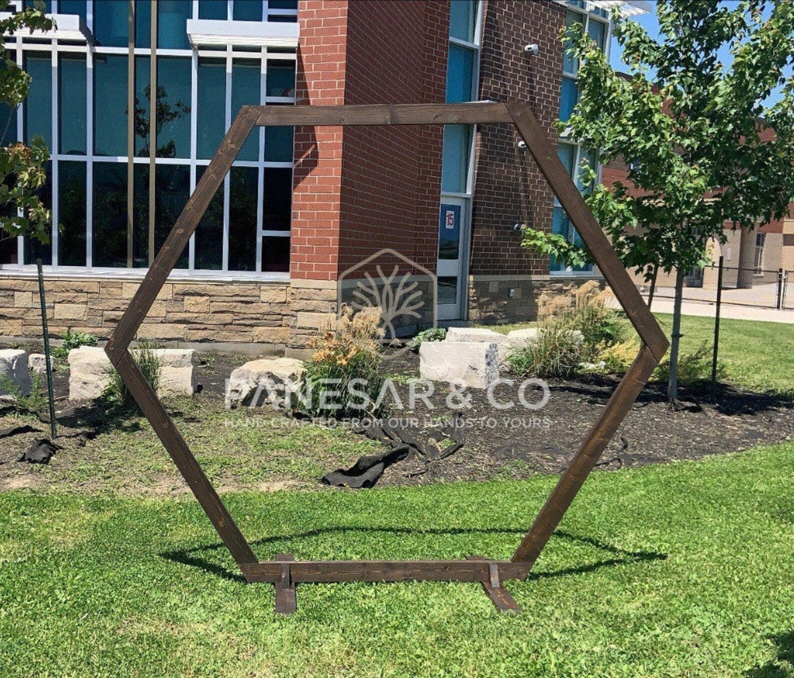 Single Arch 4ft/5ft/6ft/7ft/8ft Wedding Props Wood Hexagon | Etsy