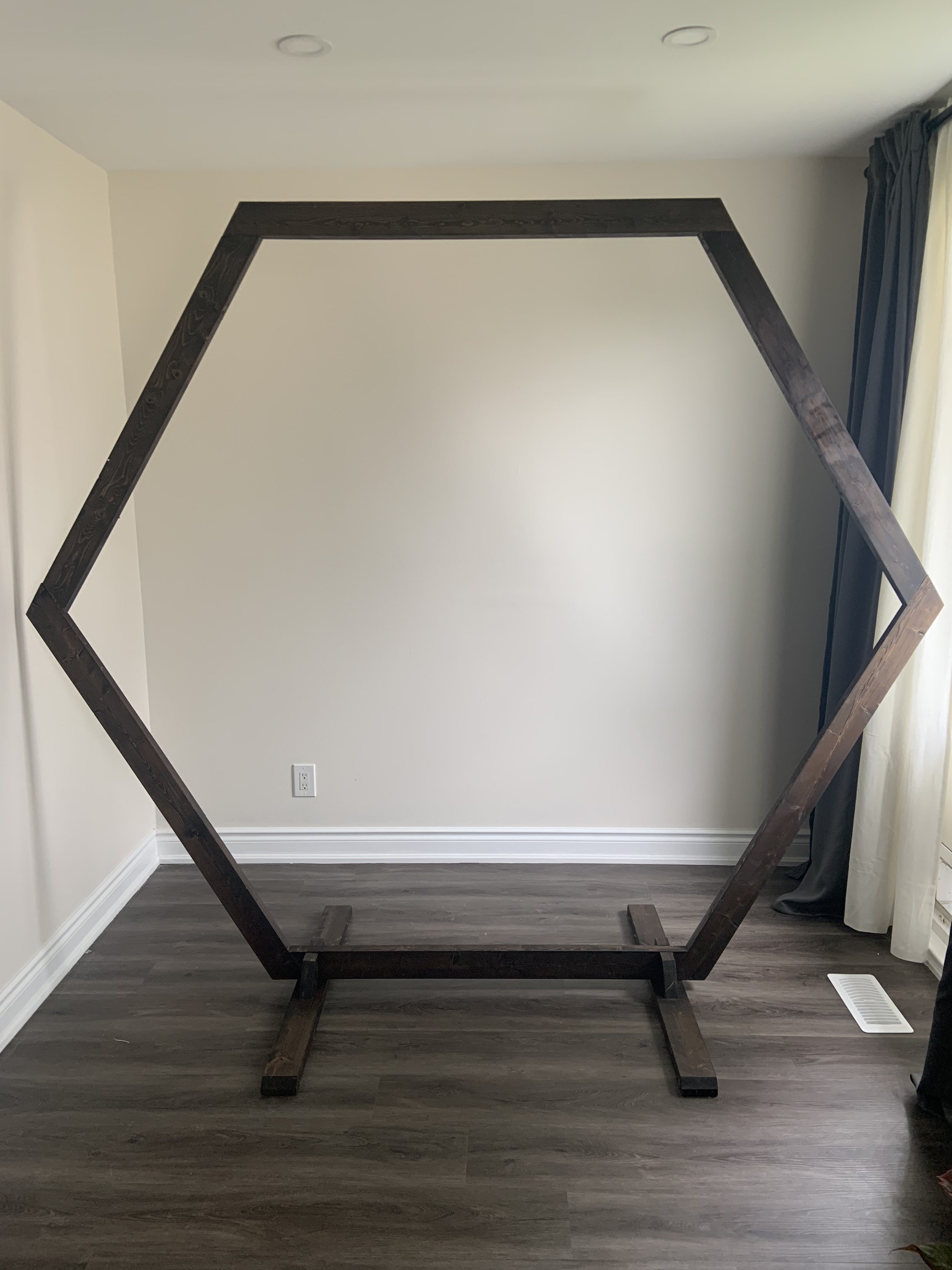 Single Arch 4ft/5ft/6ft/7ft/8ft Wedding Props Wood Hexagon - Etsy Canada