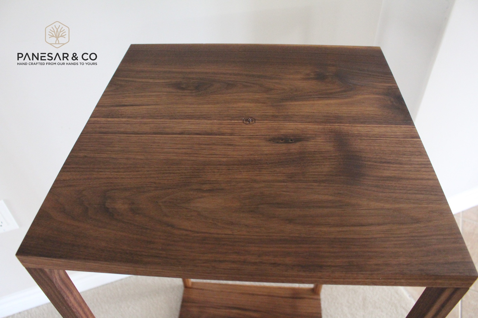 Large Solid Walnut Rectangle Stand Geometric Vase Tall - Etsy