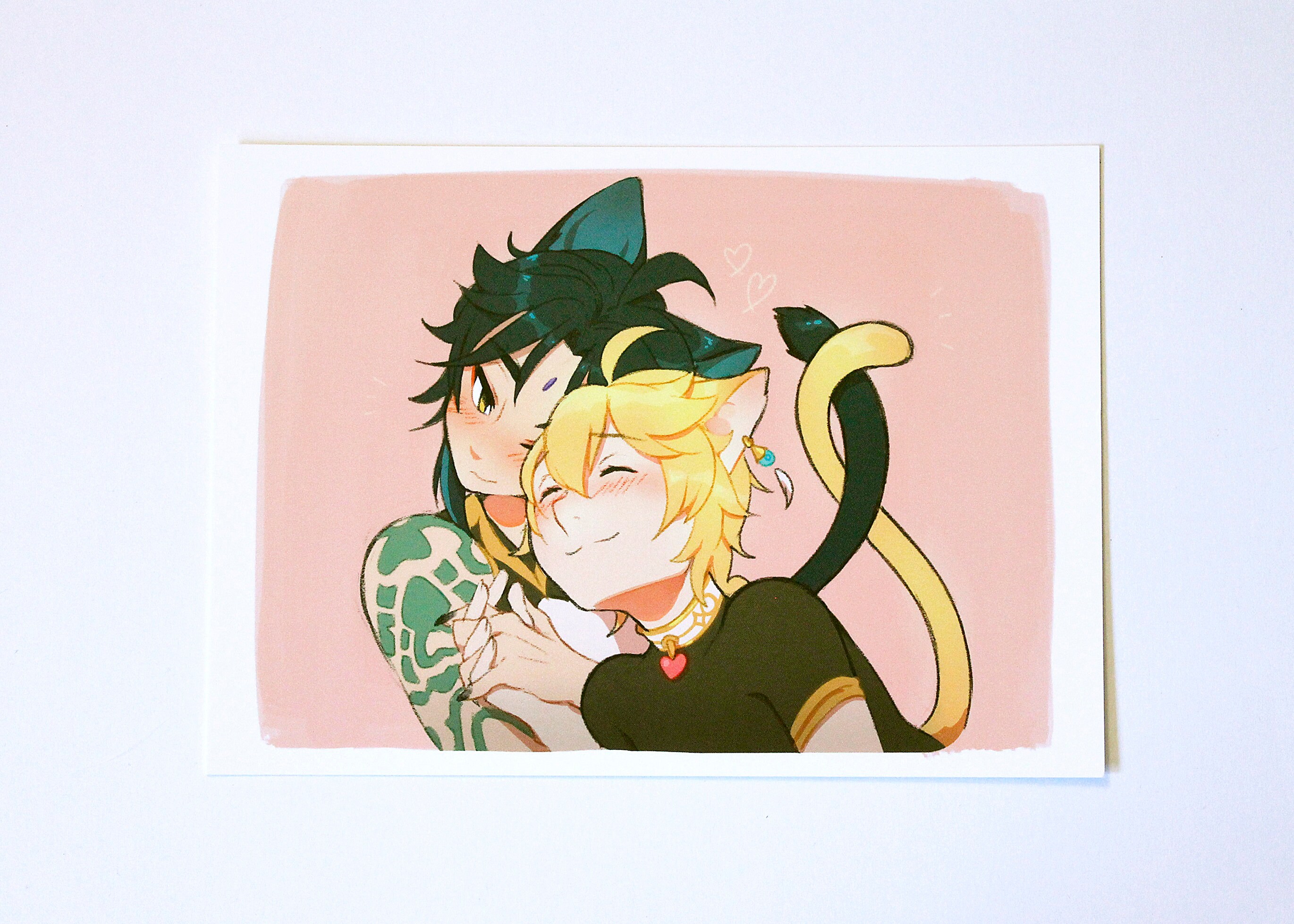 Genshin Impact Xiao X Aether Catboy 5x7 Mini Print - Etsy