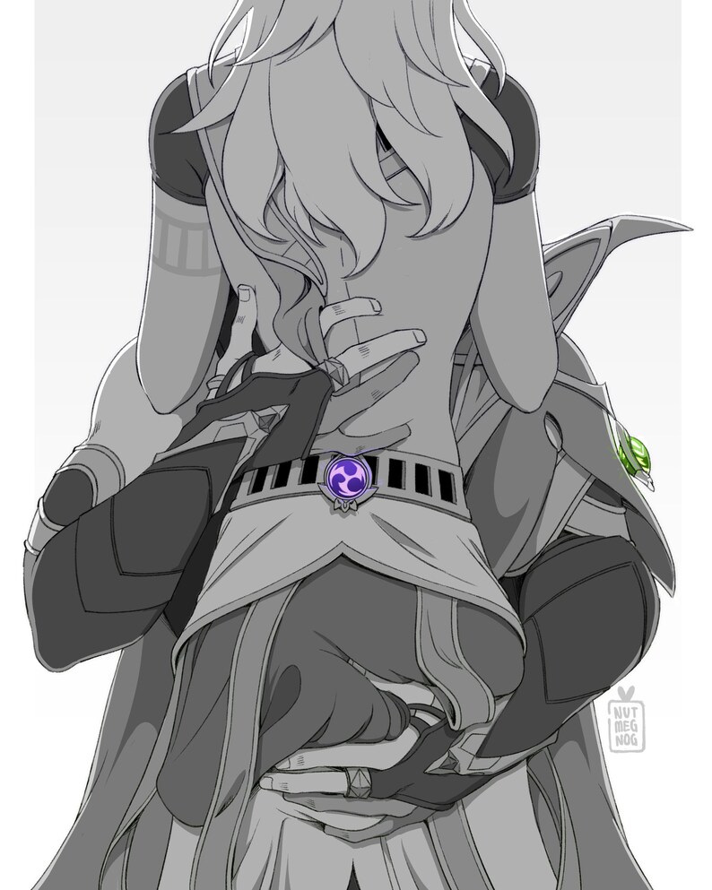 Genshin Impact Alhaitham & Cyno Print: Anime Gamer Room Decor - Etsy