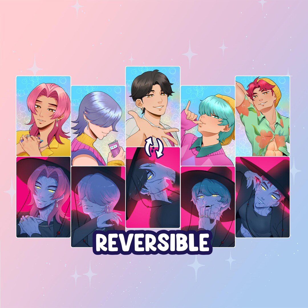 Saja Boys Kpop Demon Hunters Photocards for K-pop Fan Merch Gift - Etsy