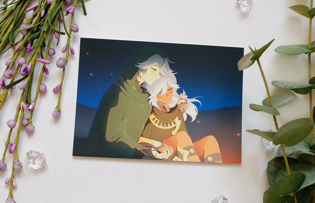 Genshin Impact Alhaitham & Cyno Print: Anime Gamer Room Decor - Etsy