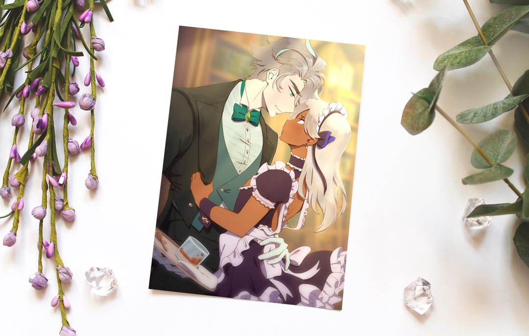 Genshin Impact Alhaitham & Cyno 5x7 Print | Anime Gamer Room Decor - Etsy