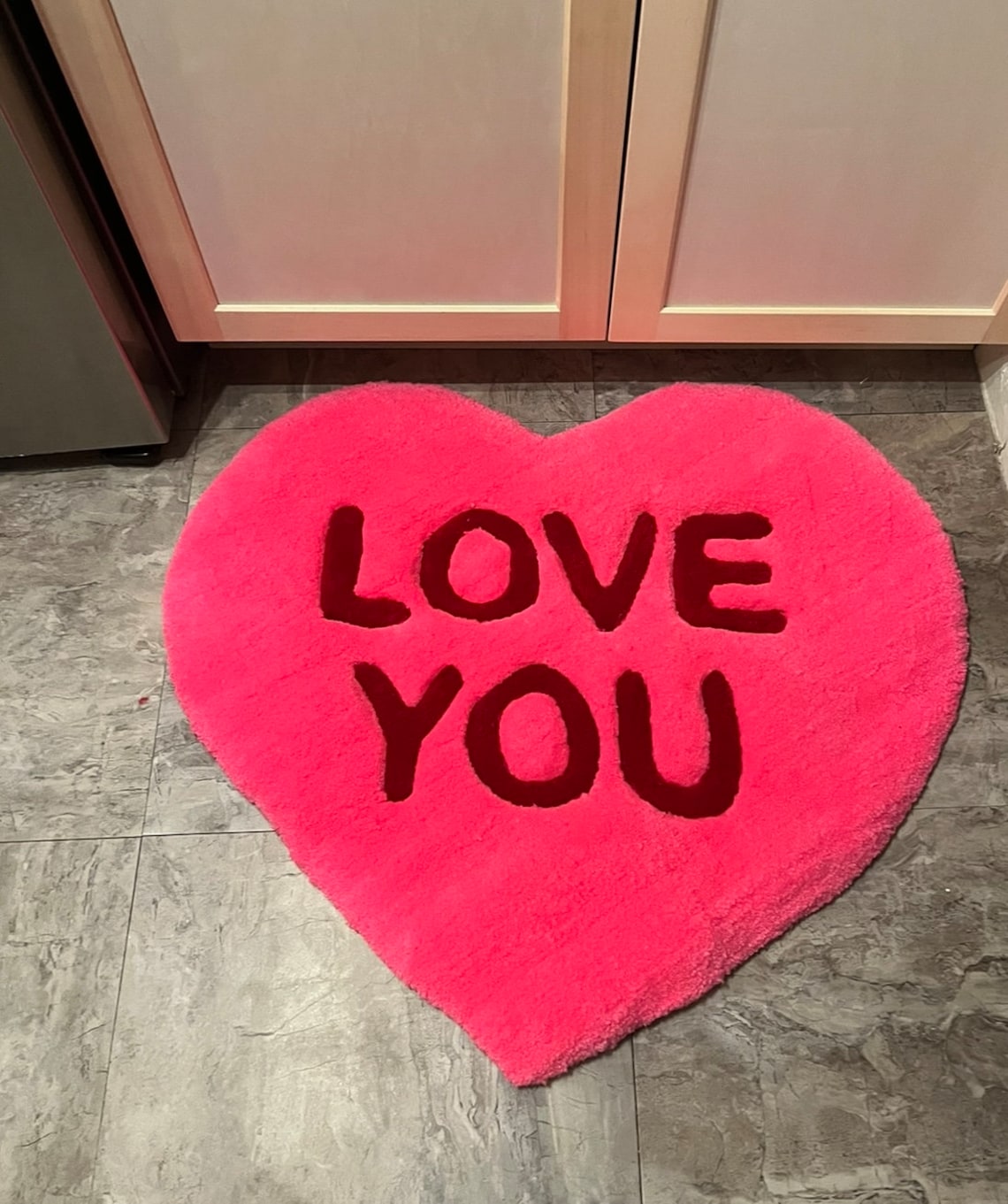 Love You Candy Hearts Rug Valentine’s Day Rug Heart Rug Heart Decor ...