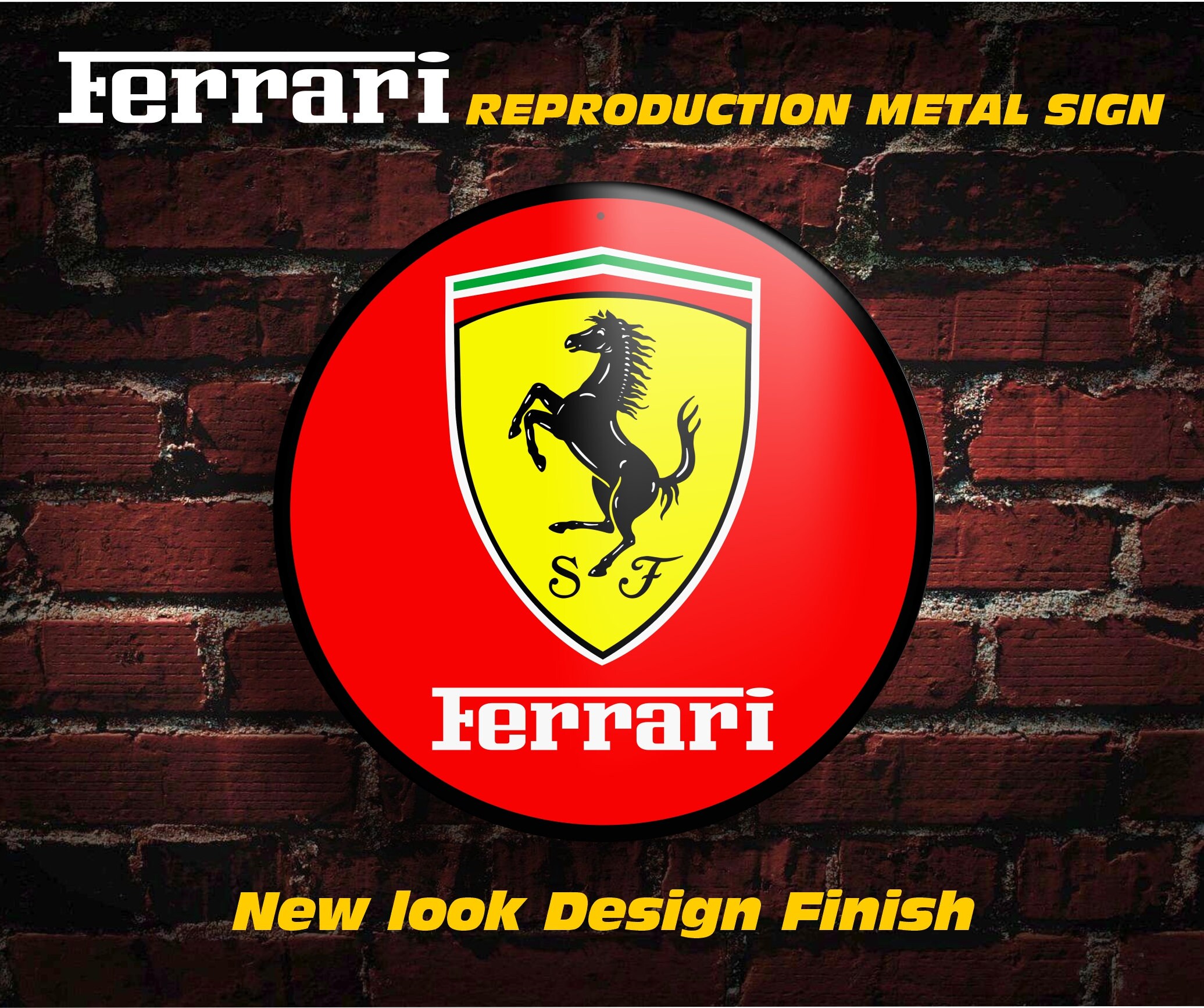 Ferrari Sign for sale | Only 2 left at -65%