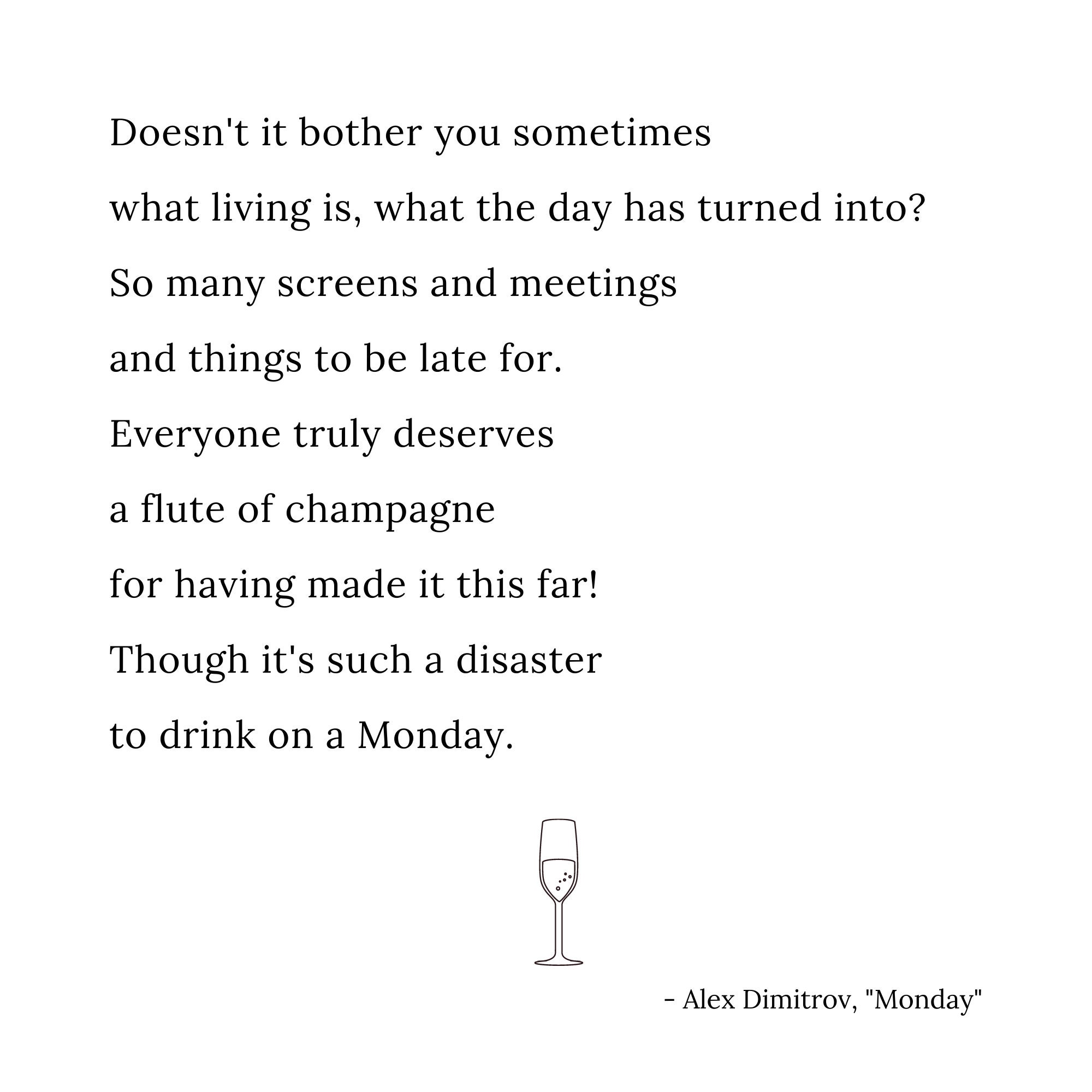 Funny Poem Wall Art Printable Poems About Mondays Sayings About Mondays ...