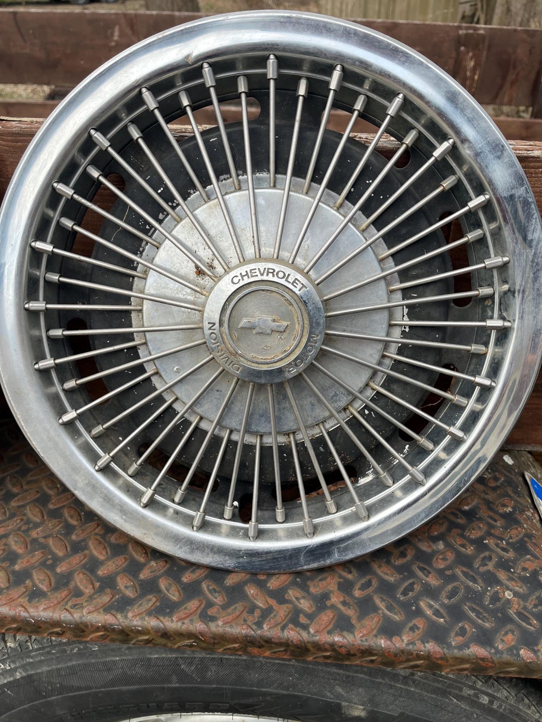 Chevy and Ford Wire Wheel Hub Caps - Etsy