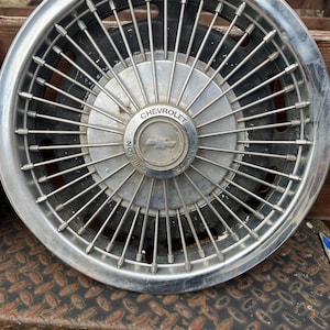 Chevy and Ford Wire Wheel Hub Caps - Etsy