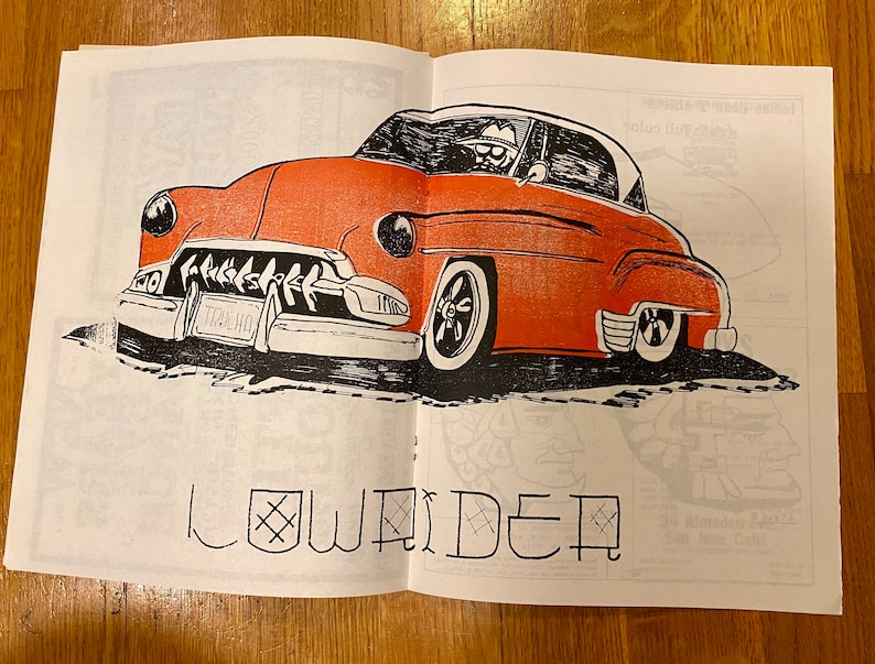 Rare Low Rider Magazine 1977 Original Reprint First Etsy