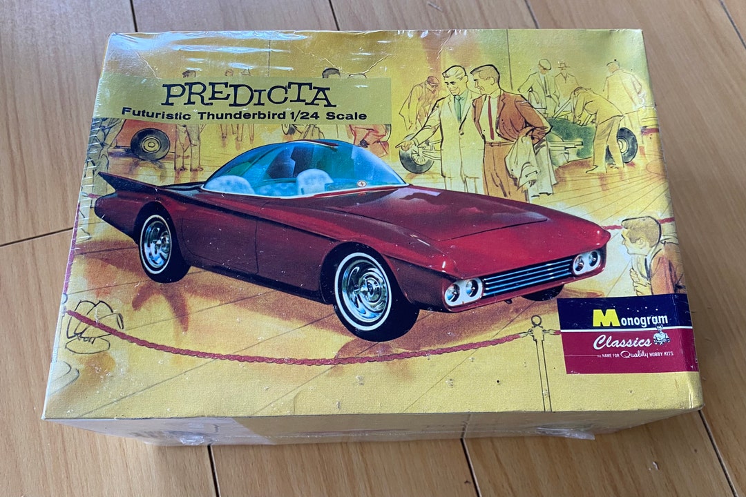 Predicta Futuristic Thunderbird 1/24 Scale Monogram Classics #85-0095 ...