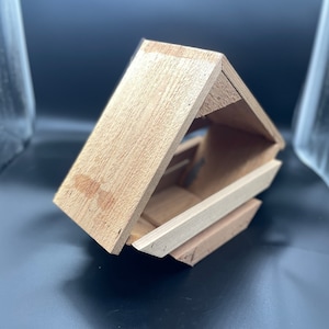Dove Nesting Box Plans: Cedar Birdhouse Build Drawing (PDF) - Etsy Canada
