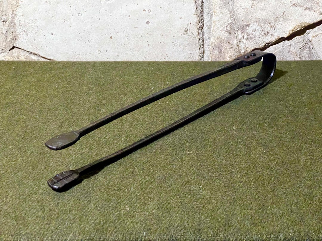 Hand Forged BBQ Tongs - Etsy