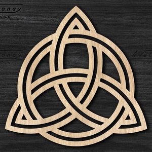 Celtic Knot Laser Cut File, Trinity Knot Png, Irish Bar Decor Dxf ...