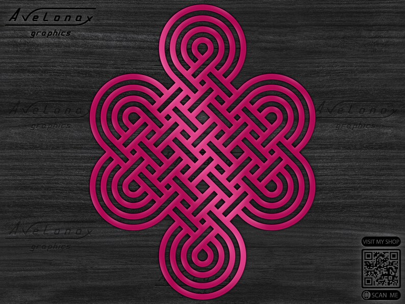 Infinity Symbol Svg Buddhist Symbol Laser Cut File Sacral - Etsy