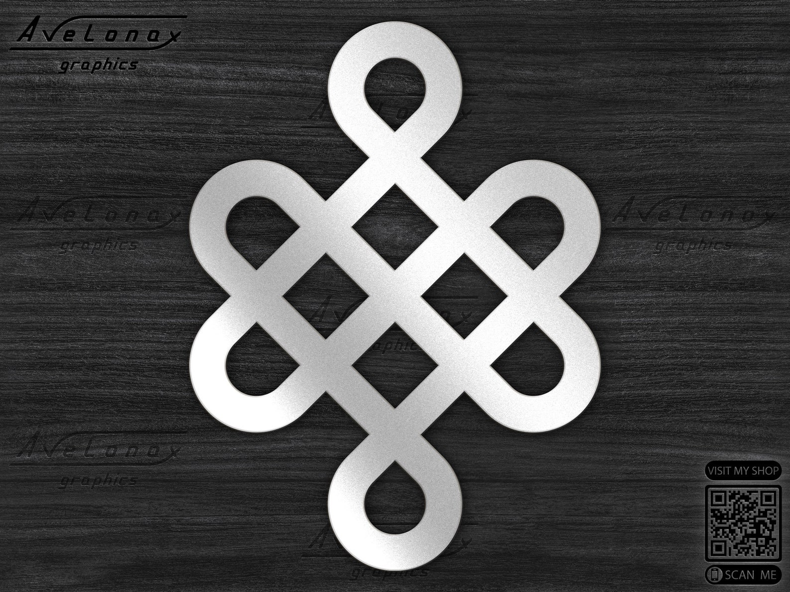 Infinite Knot Svg Sacred Symbols Svg Good Luck Fortune - Etsy