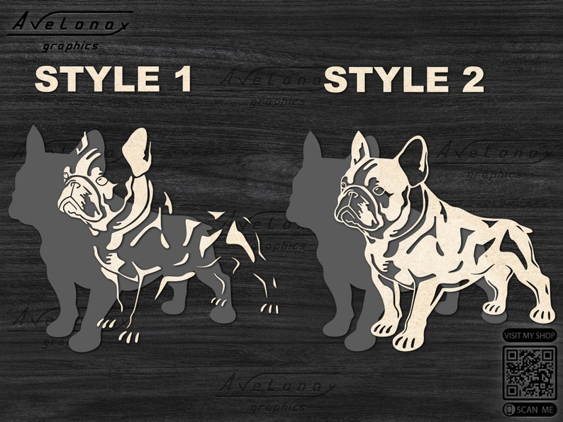 French Bulldog Svg Frenchie Svg Frenchie Laser Cut File - Etsy