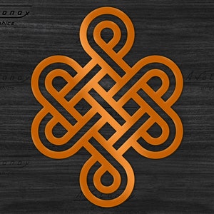 Infinity Knot Svg, Christmas Ornament Laser Cut File, Harmony Symbol ...