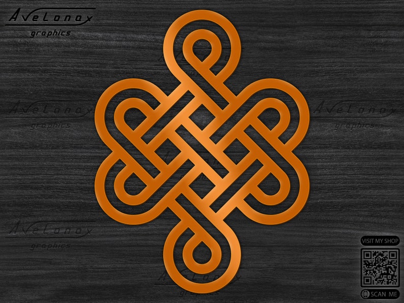 Infinity Knot Svg, Christmas Ornament Laser Cut File, Harmony Symbol ...