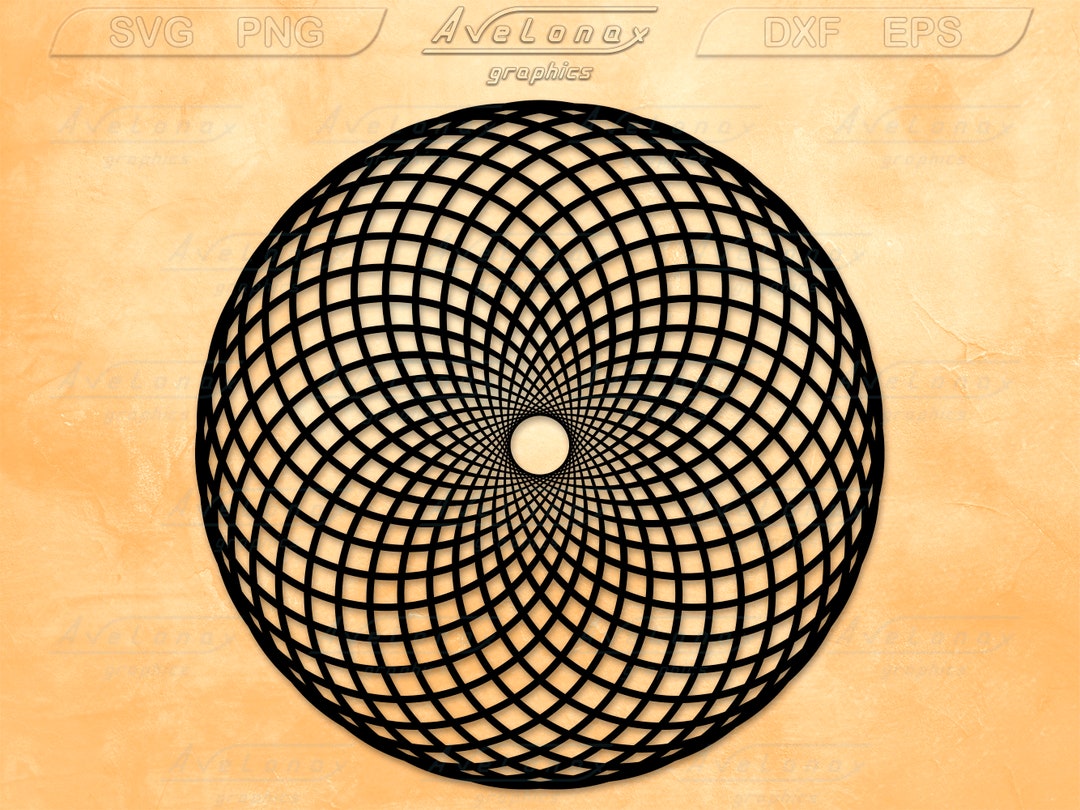 Torus Yantra Dxf Heilige Geometrie svg Esoterische Wand - Etsy Schweiz