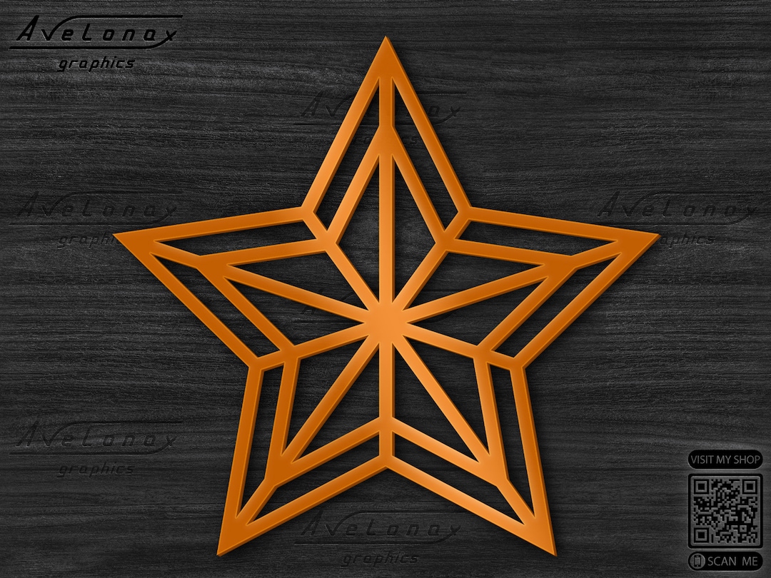 Christmas Star Svg Star Ornament Clipart Snowflake Svg - Etsy